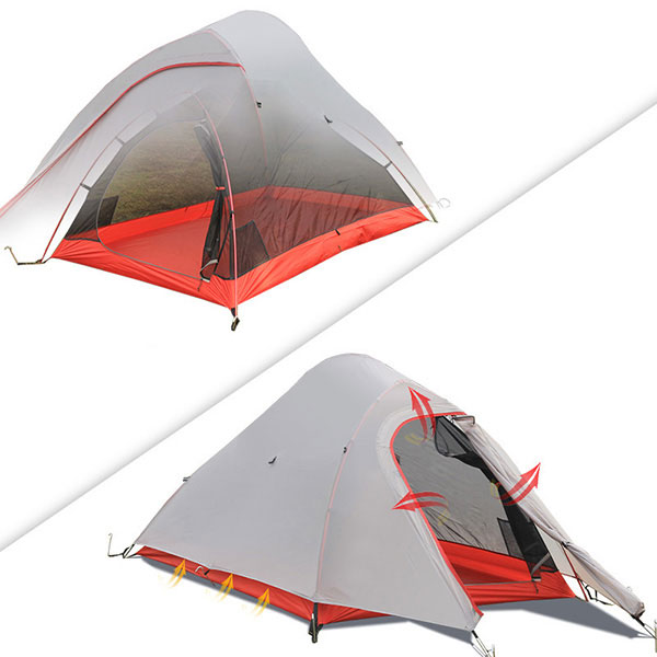 Luxury Folding Tents Glamping 2 Person Family Outdoor Camping Tent ...