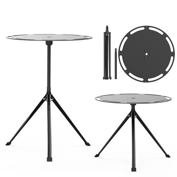 Portable Liftable Black Dining Table - ZheJiang Kaisi Outdoor Products ...